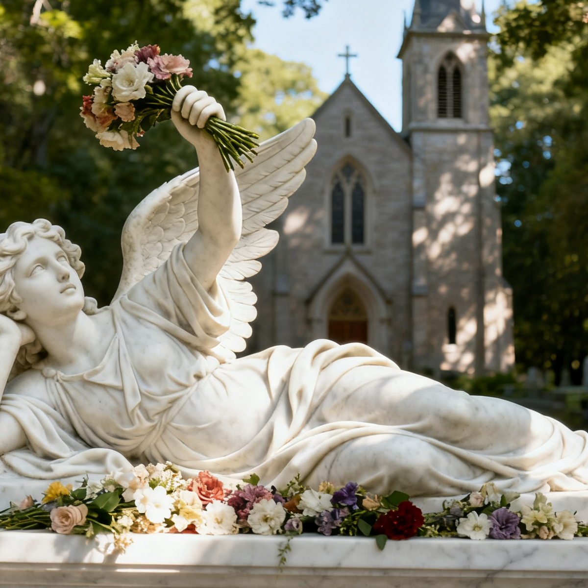 The Symbolism of Angels, Lions, and Saints in Classical Sculpture ...