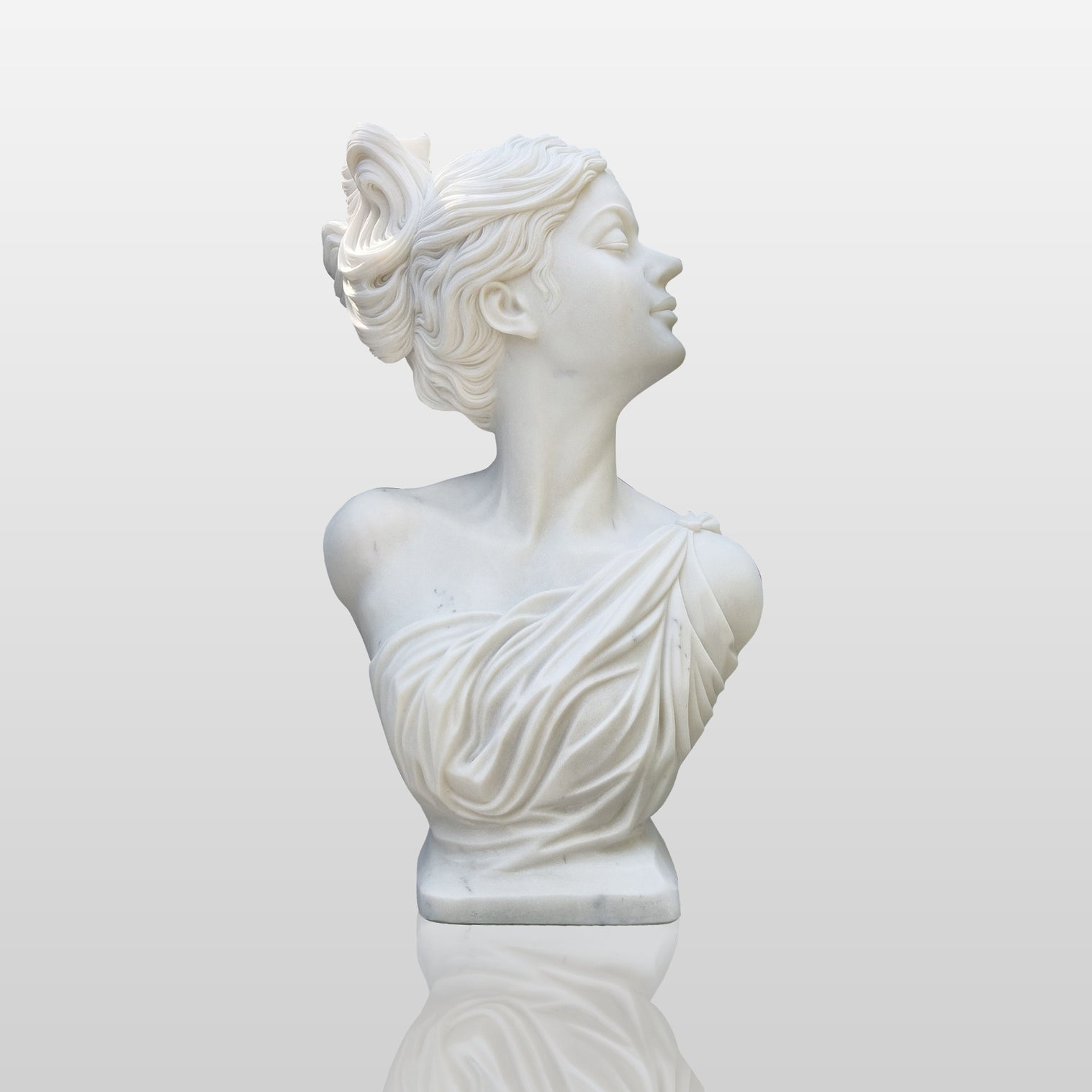 PREMIER Decorative Marble Bust Classic Sculptural Artwork for Gallery ...